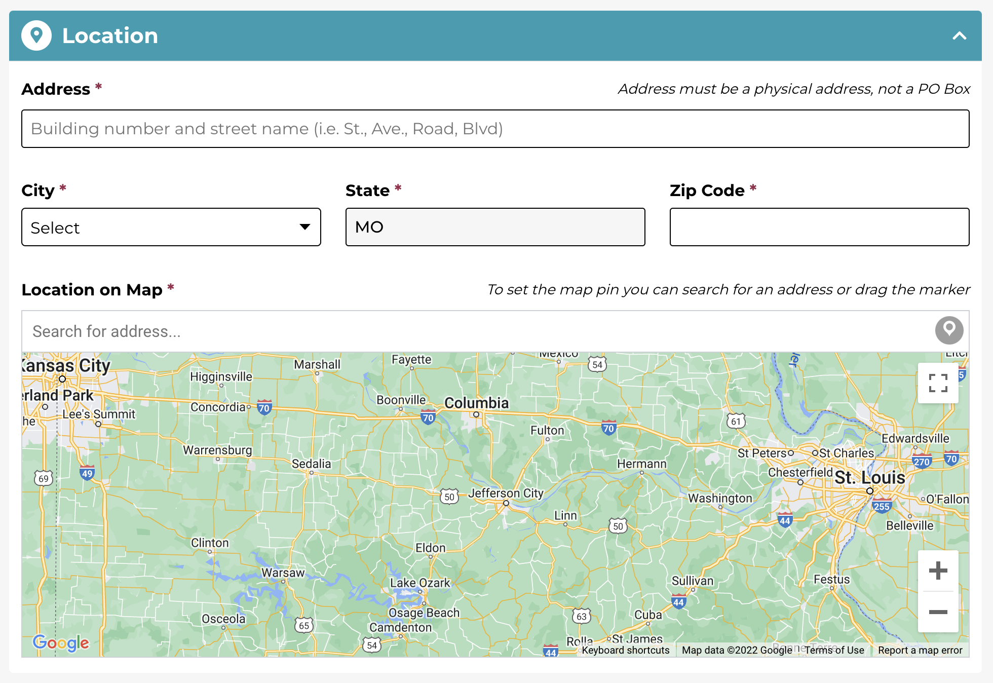 Creating a Business Listing - Industry Portal